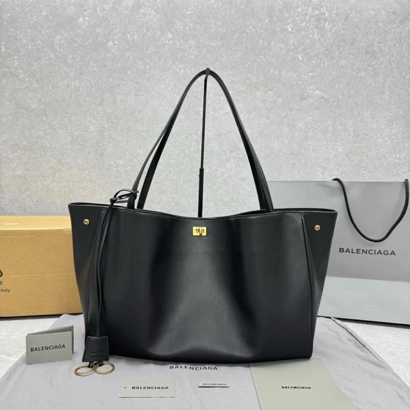 High fidelity Balenciaga Rodeo Minimalist Open-Top Tote Bag