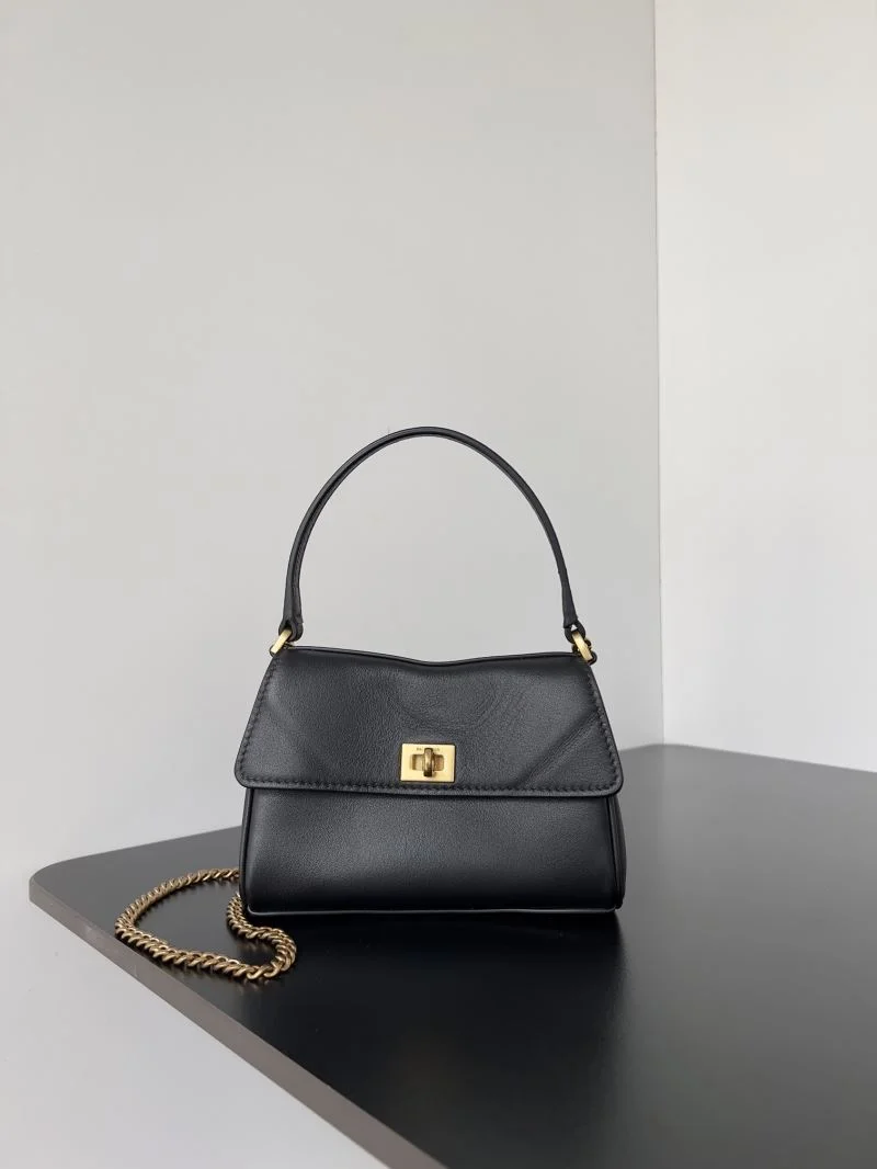 Balenciaga Rodeo Nano Chic Chain Bag - Summer Essential in Black Gold