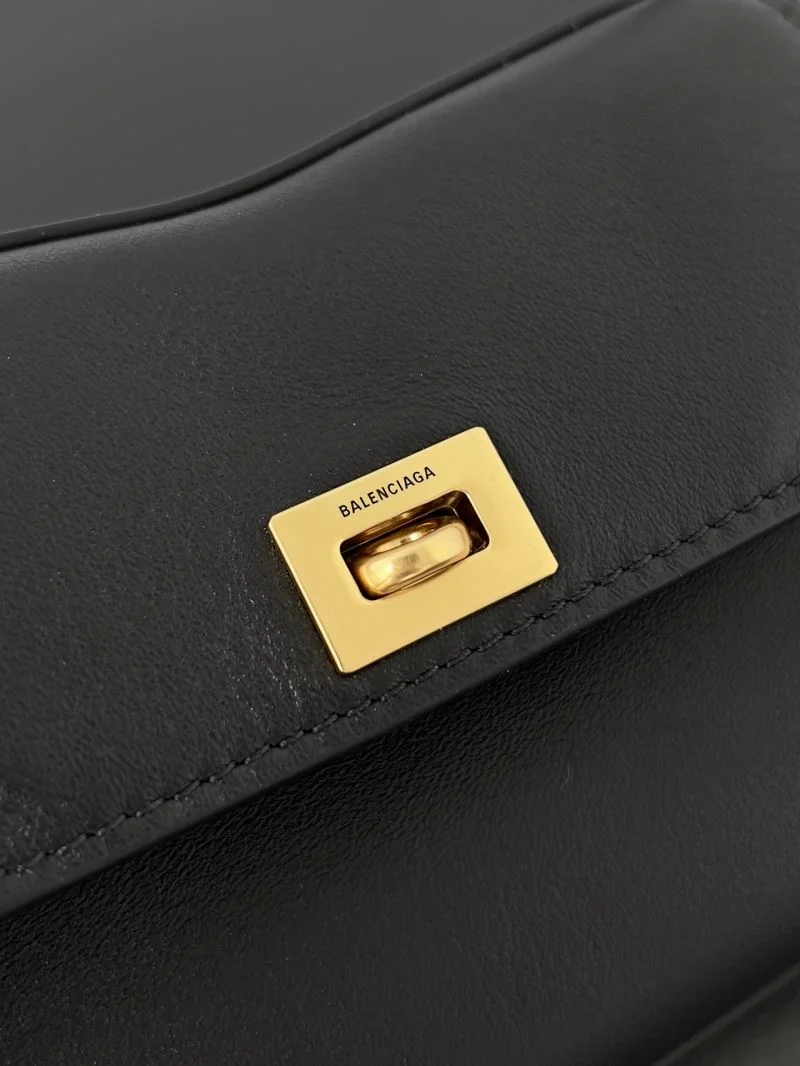 Brand-original Balenciaga Rodeo Nano Chic Chain Bag - Summer Essential in Black Gold