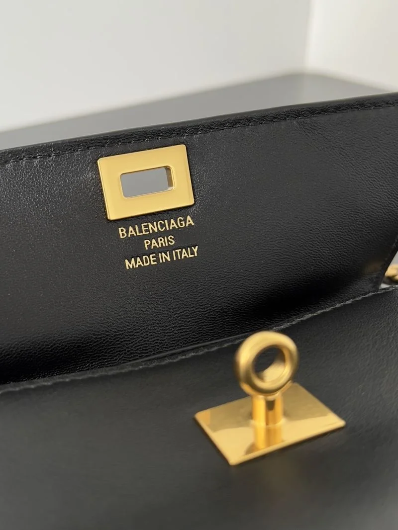 Brand-original Balenciaga Rodeo Nano Chic Chain Bag - Summer Essential in Black Gold