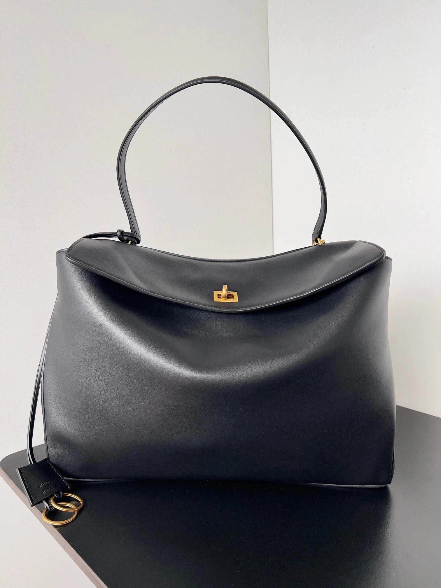 Balenciaga Rodeo Soft Luxe Oversized Bag - Black Gold Edition