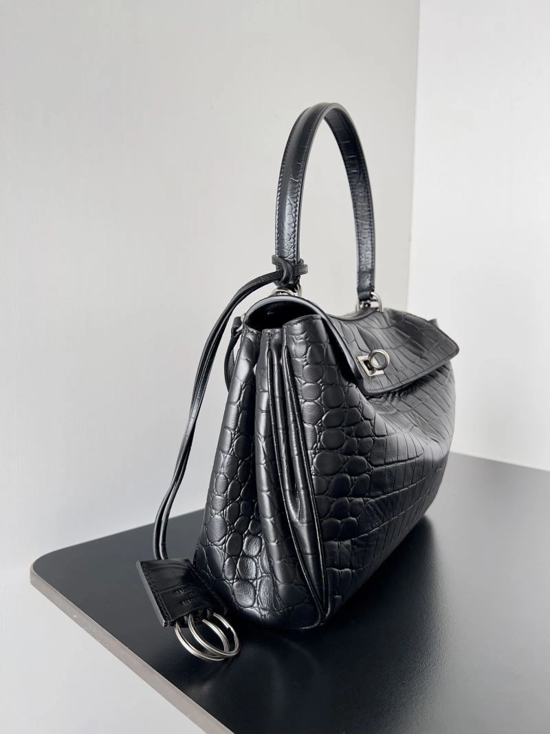 Value-priced Balenciaga Rodeo Soft Oversized Luxury Tote Bag