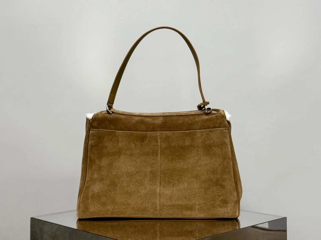 Mirror quality Balenciaga Rodeo Suede Handbag - Autumn Winter Chic 2024