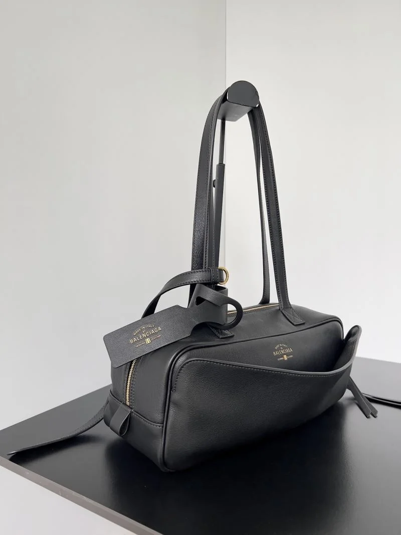 1:1 copy Balenciaga Shark-Tastic Curved Bowling Bag with Double Handle Design