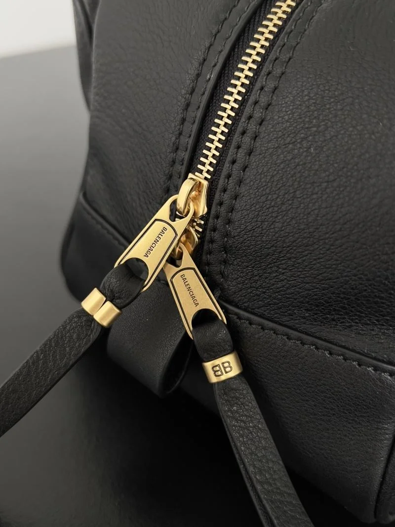 1:1 copy Balenciaga Shark-Tastic Curved Bowling Bag with Double Handle Design