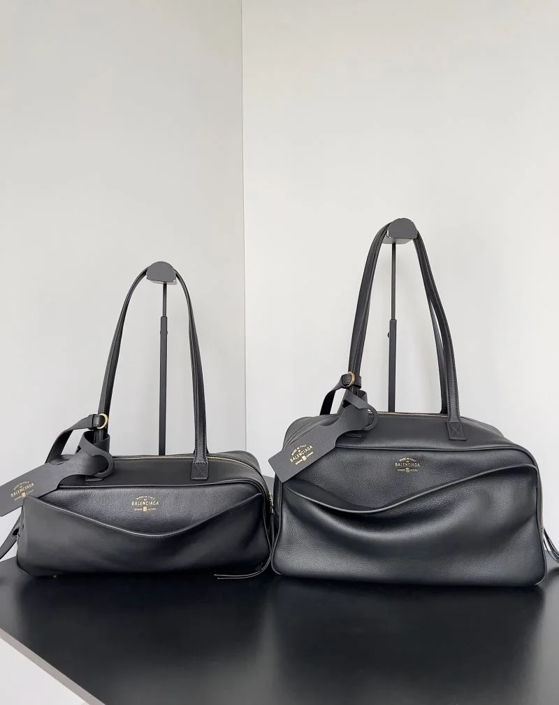 1:1 copy Balenciaga Shark-Tastic Curved Bowling Bag with Double Handle Design