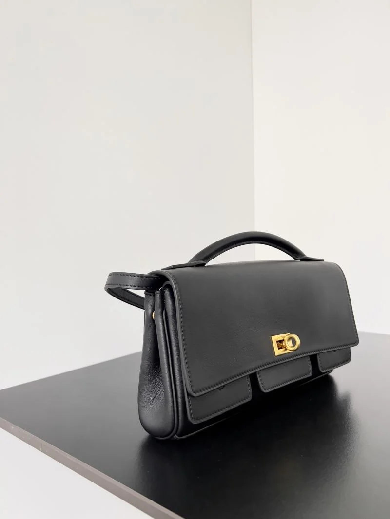 1:1 copy Balenciaga Shark-Tastic Curved Bowling Bag with Double Handle Design