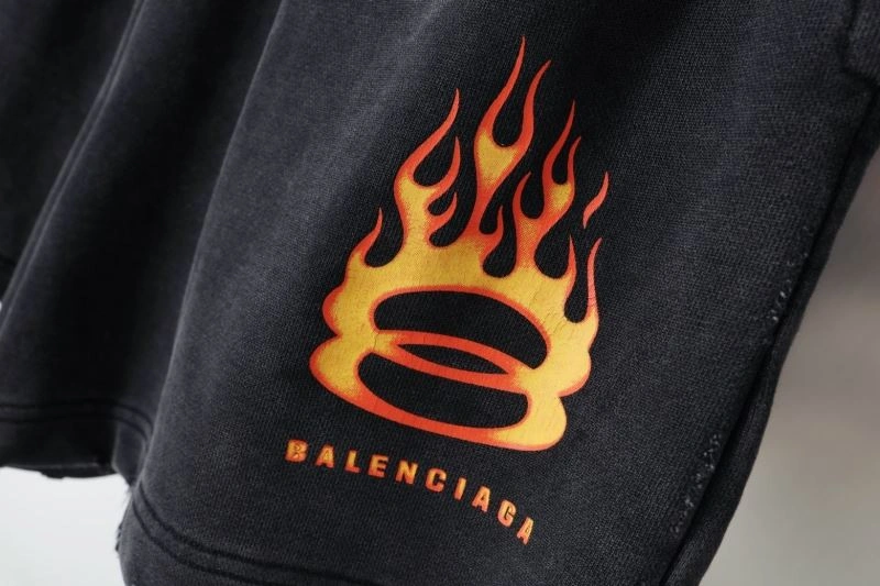 Brand-authenticated Balenciaga Short Pants