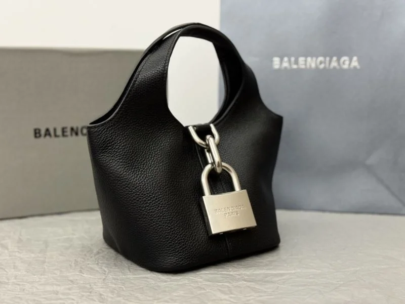 1:1 copy Balenciaga Small Hobo Lock Bag - Minimalist Chic Tote