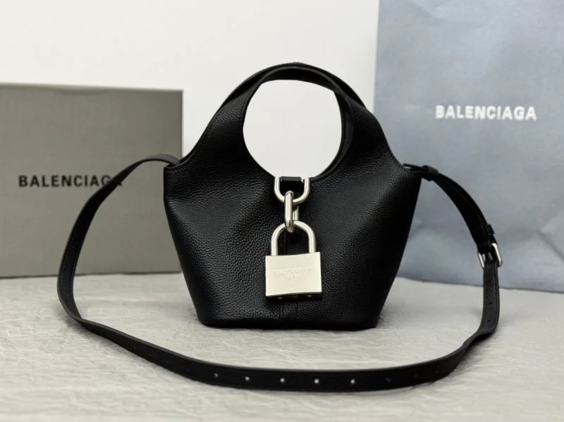 1:1 copy Balenciaga Small Hobo Lock Bag - Minimalist Chic Tote