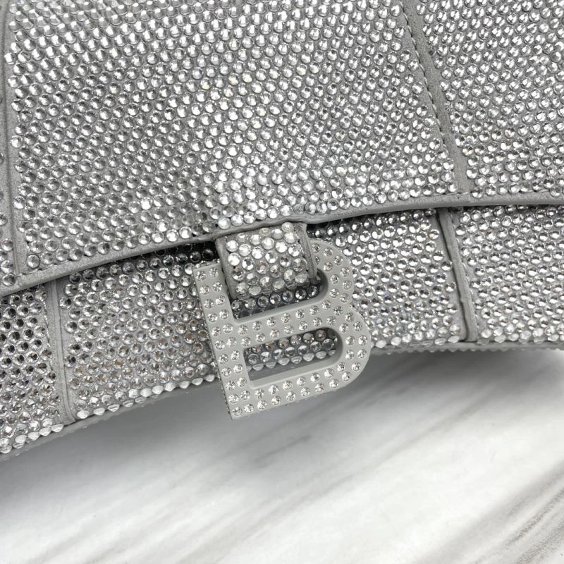 Inexpensive Balenciaga Small Hourglass Bag - Curved Cowhide Design