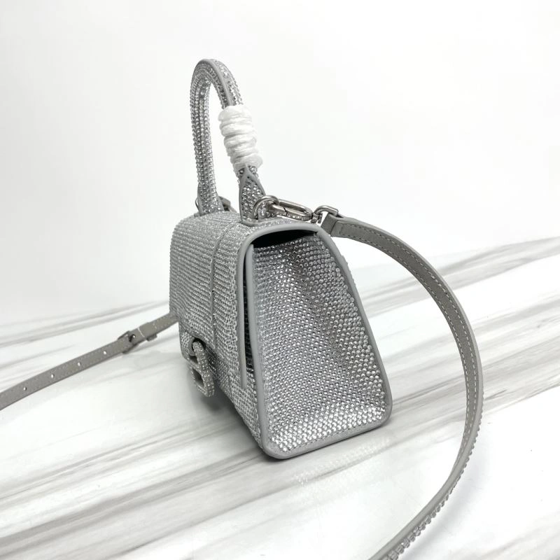 Inexpensive Balenciaga Small Hourglass Bag - Curved Cowhide Design