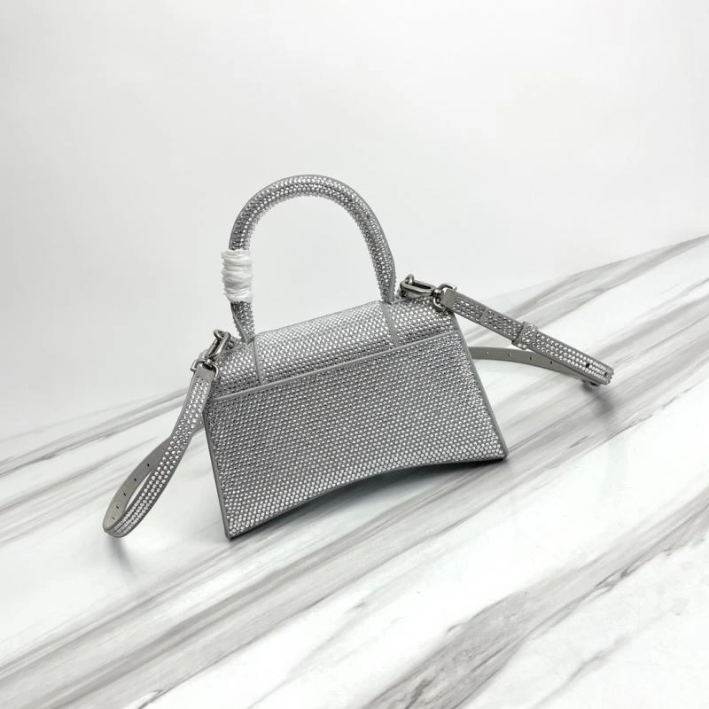 Inexpensive Balenciaga Small Hourglass Bag - Curved Cowhide Design