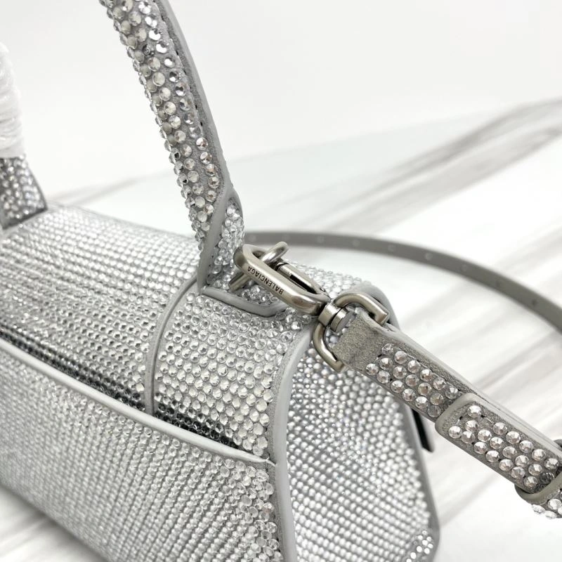 Inexpensive Balenciaga Small Hourglass Bag - Curved Cowhide Design