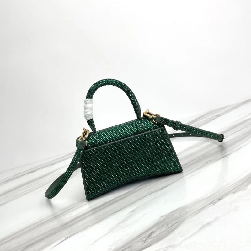 Precise copy Balenciaga Small Hourglass Bag - Iconic Curved Design in Cowhide