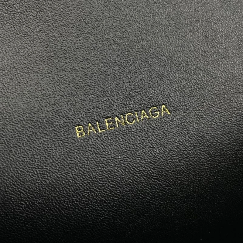 Precise copy Balenciaga Small Hourglass Bag - Iconic Curved Design in Cowhide