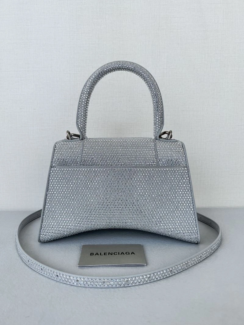 Affordable Balenciaga Sparkling Diamond Hourglass Bag - Shimmering Elegance