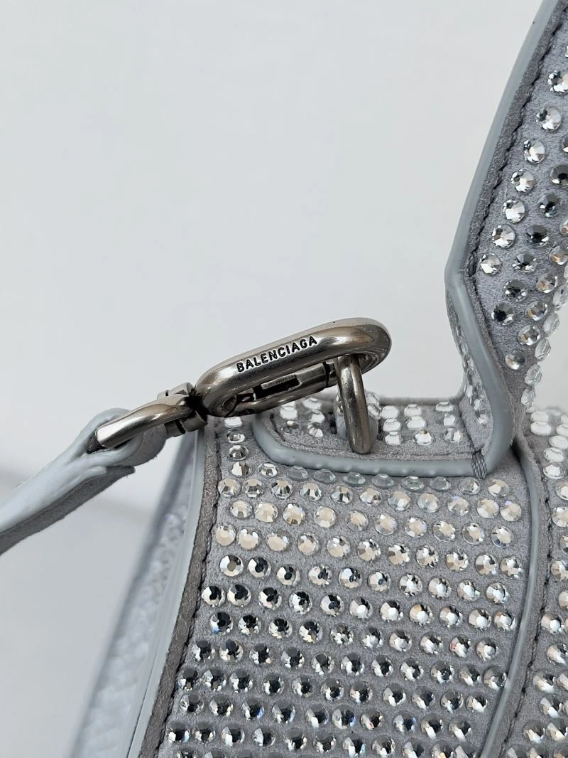 Affordable Balenciaga Sparkling Diamond Hourglass Bag - Shimmering Elegance