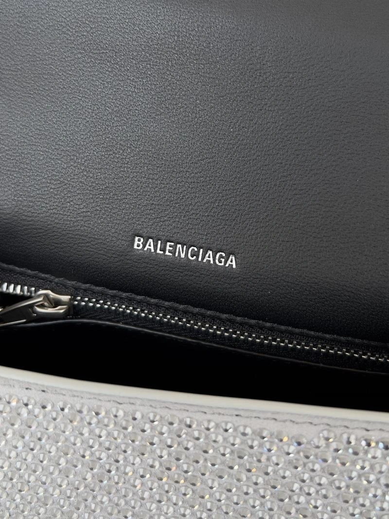 Affordable Balenciaga Sparkling Diamond Hourglass Bag - Shimmering Elegance