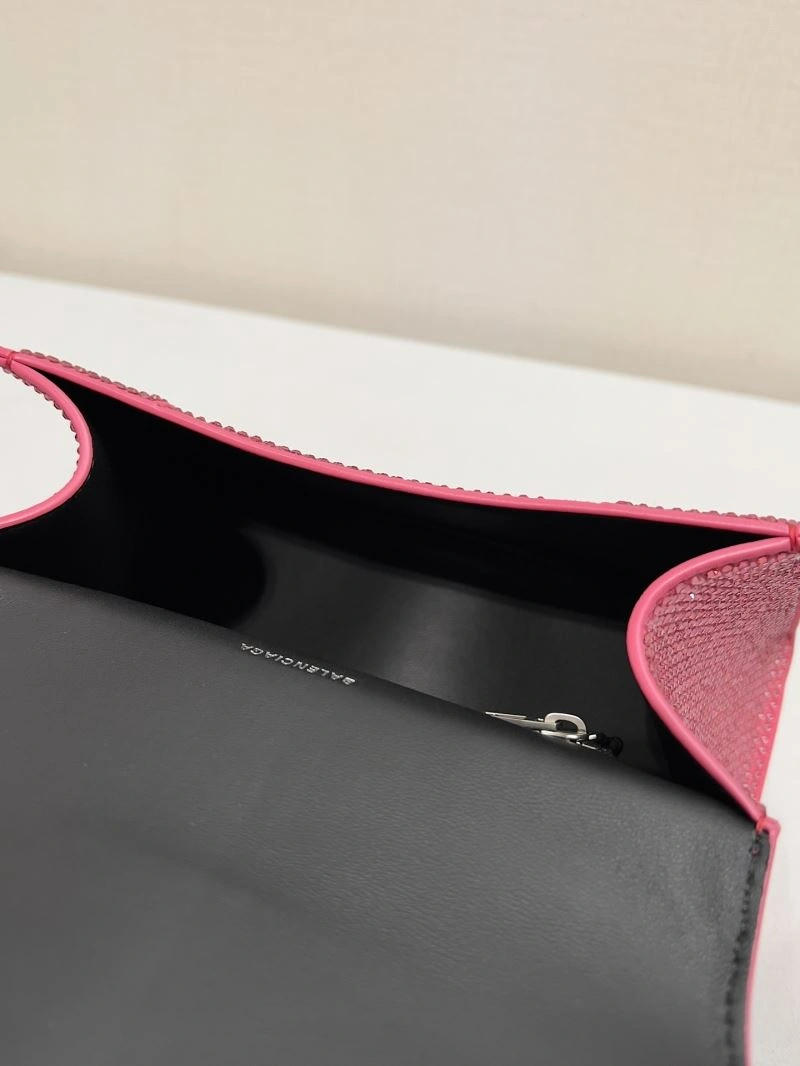 High fidelity Balenciaga Sparkling Diamond Hourglass Handbag - Ultimate Elegance
