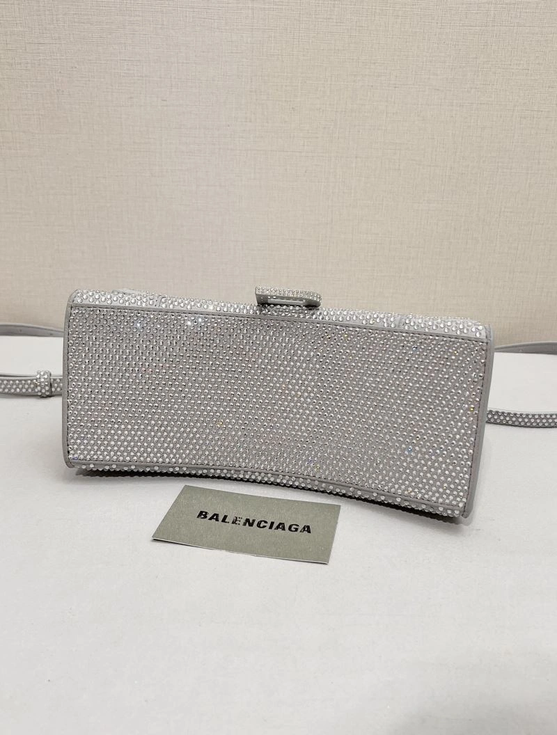 Economical Balenciaga Sparkling Hourglass Diamond Bag - Dazzling Elegance