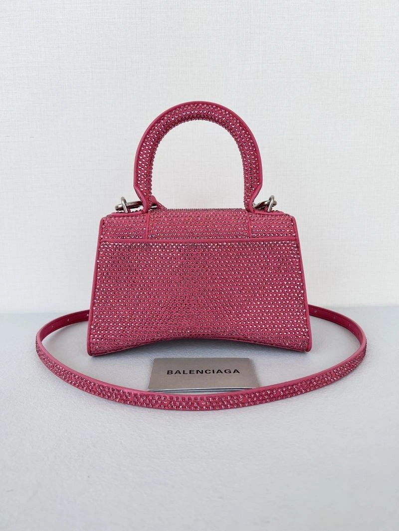 Authentic Balenciaga Sparkling Hourglass Diamond Bag - Ultimate Glamour Accessory