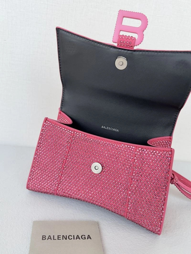 Authentic Balenciaga Sparkling Hourglass Diamond Bag - Ultimate Glamour Accessory