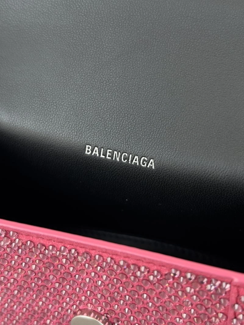 Authentic Balenciaga Sparkling Hourglass Diamond Bag - Ultimate Glamour Accessory