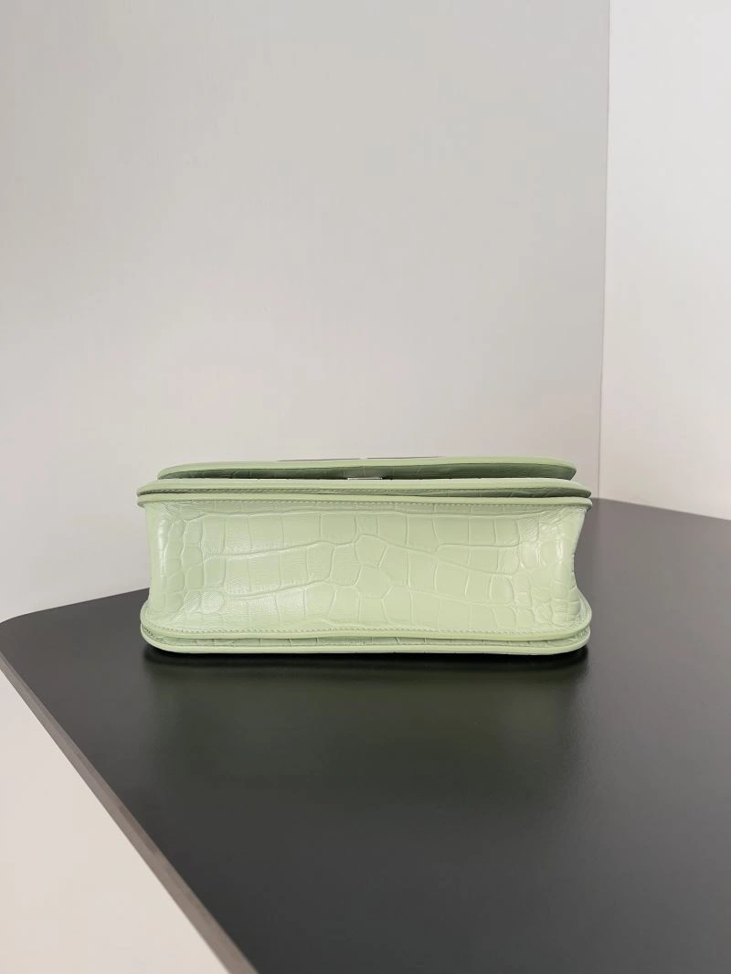Balenciaga Spring 2022 Gossip Bag - Embossed Leather Crossbody