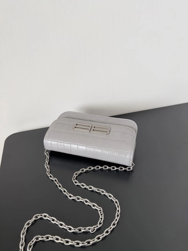 Discounted Balenciaga Spring 2022 Gossip Crossbody Bag with Double B Logo