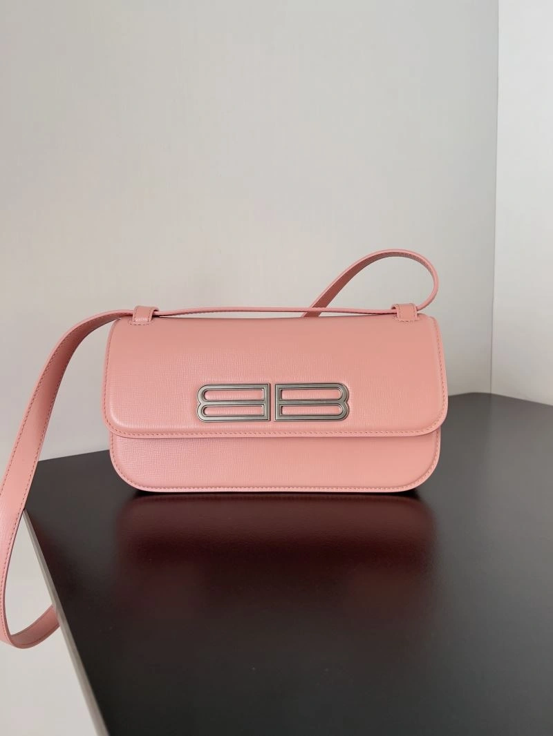 Balenciaga Spring 2022 Gossip Embossed Cowhide Crossbody Bag