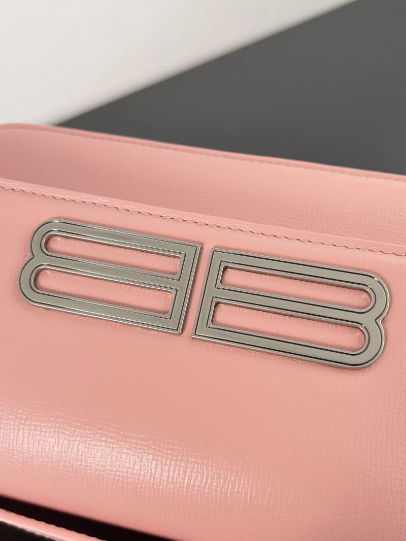 Real Balenciaga Spring 2022 Gossip Embossed Cowhide Crossbody Bag