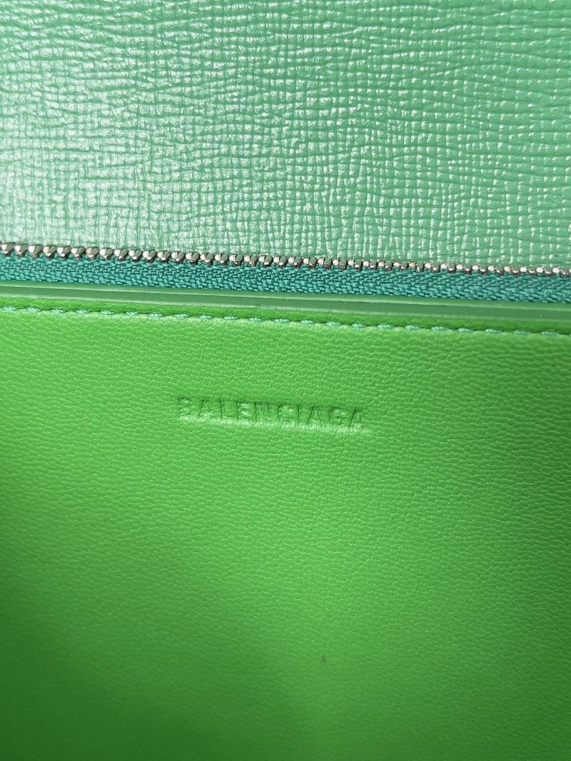 Official Balenciaga Spring 2022 Gossip Embossed Leather Shoulder Bag