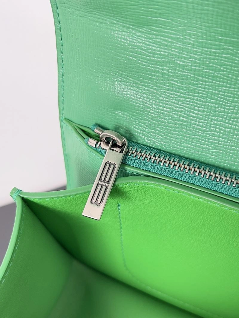 Official Balenciaga Spring 2022 Gossip Embossed Leather Shoulder Bag