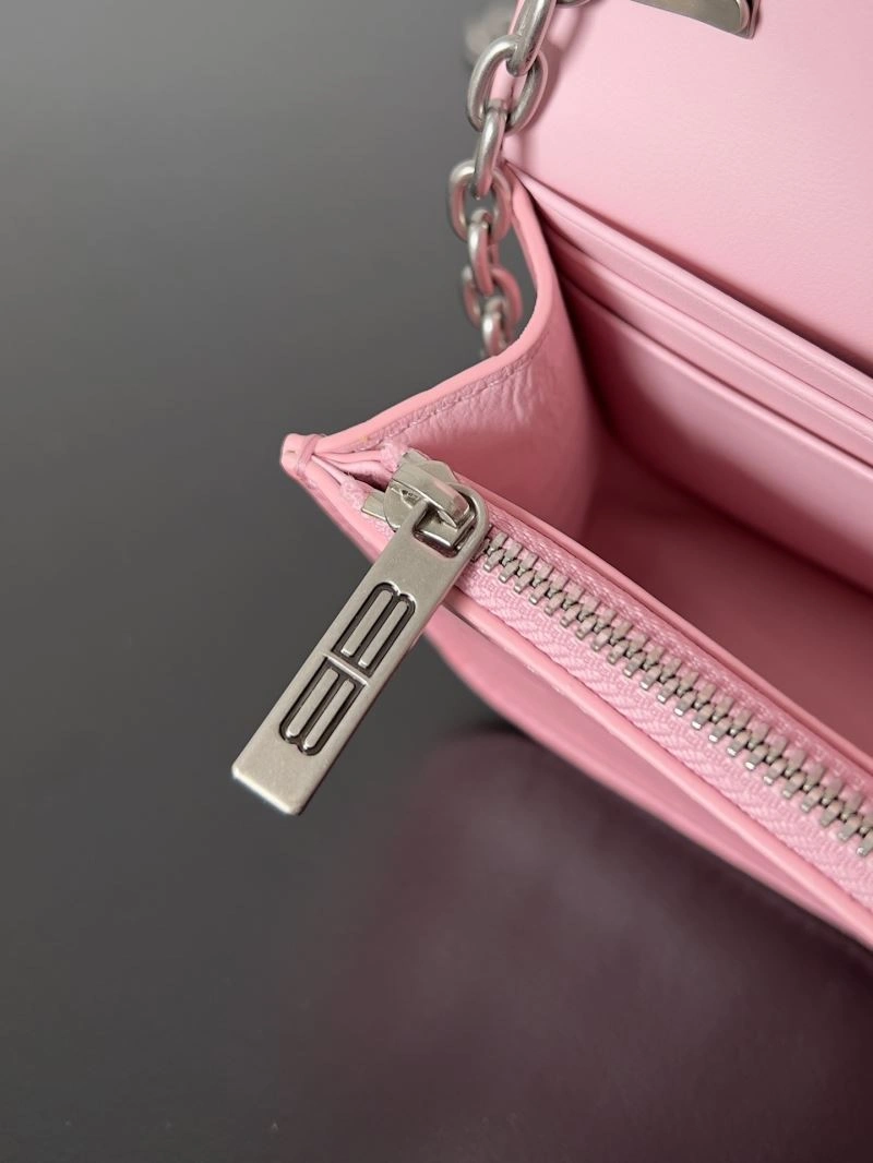 Economical Balenciaga Spring 2022 Unisex Gossip Bag with Double B Logo