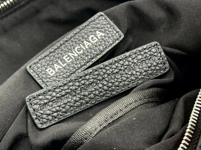 Top match Balenciaga Stylish All-Leather Waist Bag for Ultimate Body Proportion
