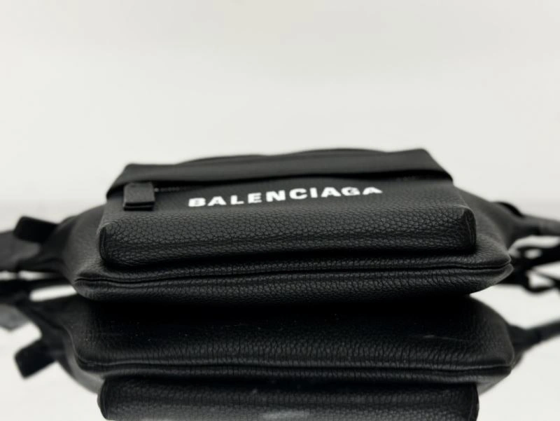 Top match Balenciaga Stylish All-Leather Waist Bag for Ultimate Body Proportion
