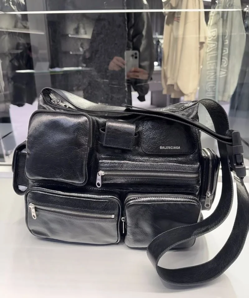 Perfect replica Balenciaga Superbusy Crossbody Messenger Bag - 1124