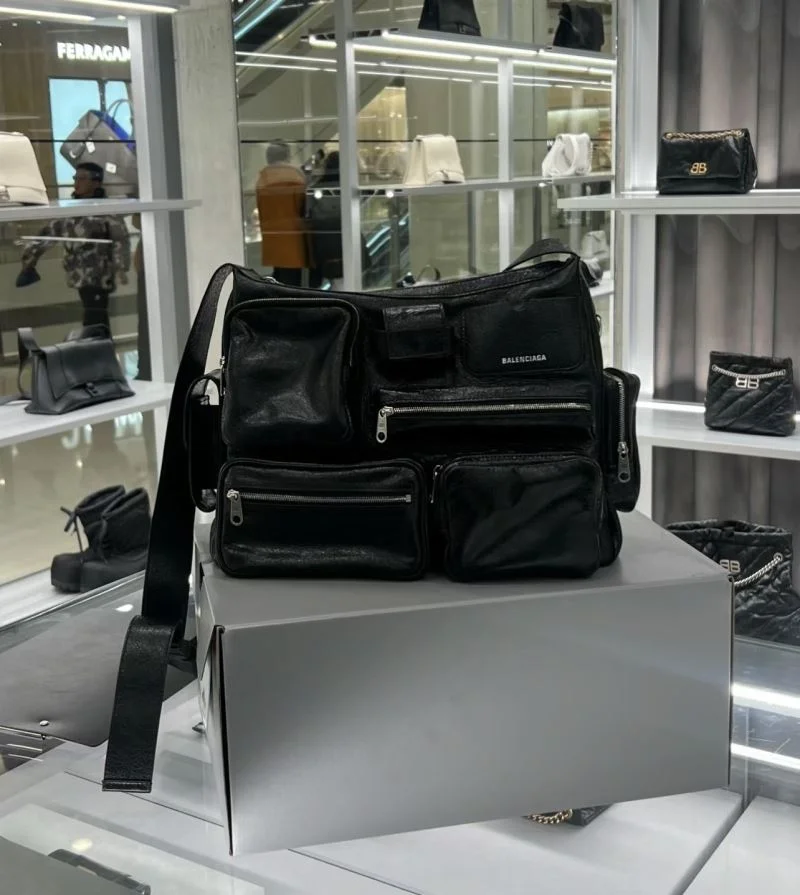 Perfect replica Balenciaga Superbusy Crossbody Messenger Bag - 1124