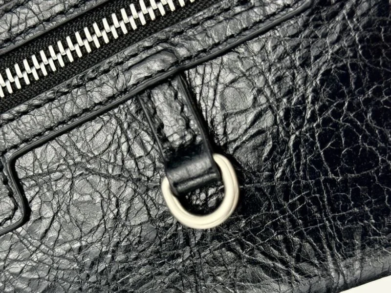 High fidelity Balenciaga Superbusy Soft Lambskin Shoulder Clutch Bag