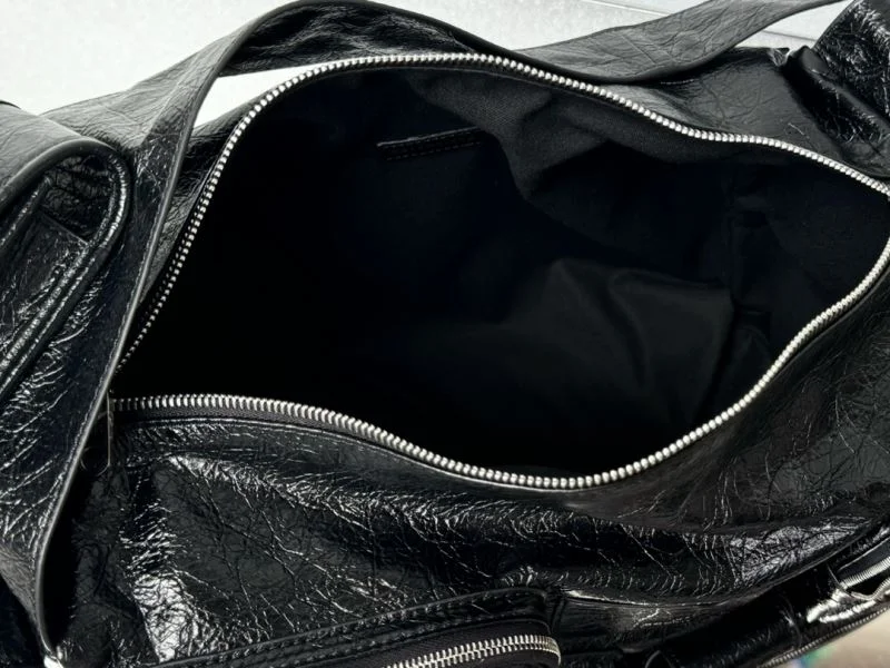 Original Balenciaga Superbusy Vintage Lambskin Motorcycle Tote Bag