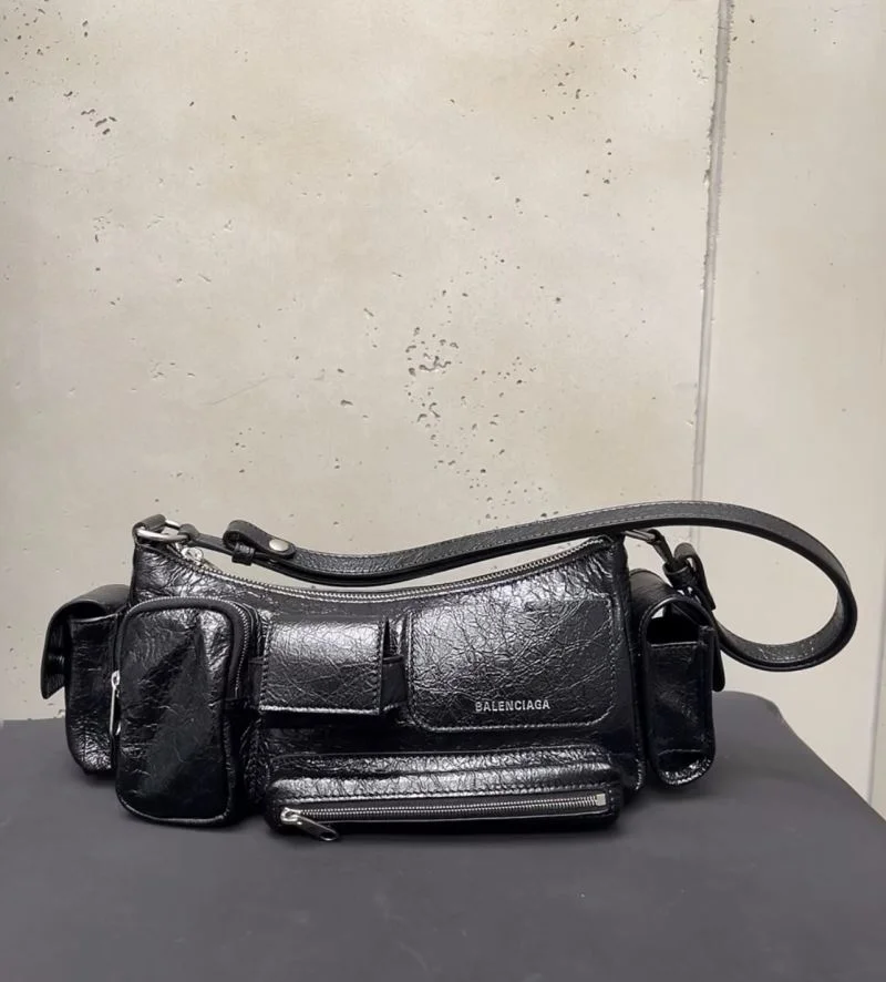 Discounted Balenciaga Superbusy Vintage Lambskin Shoulder Bag