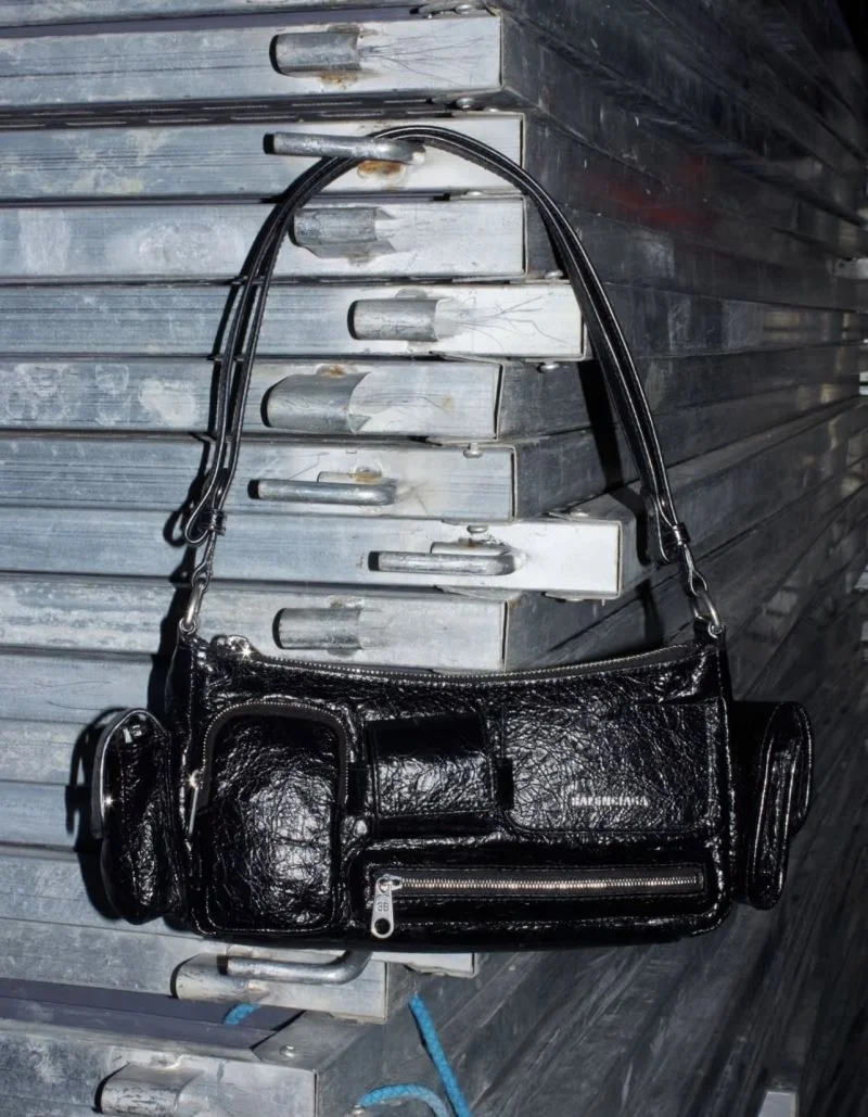 Discounted Balenciaga Superbusy Vintage Lambskin Shoulder Bag