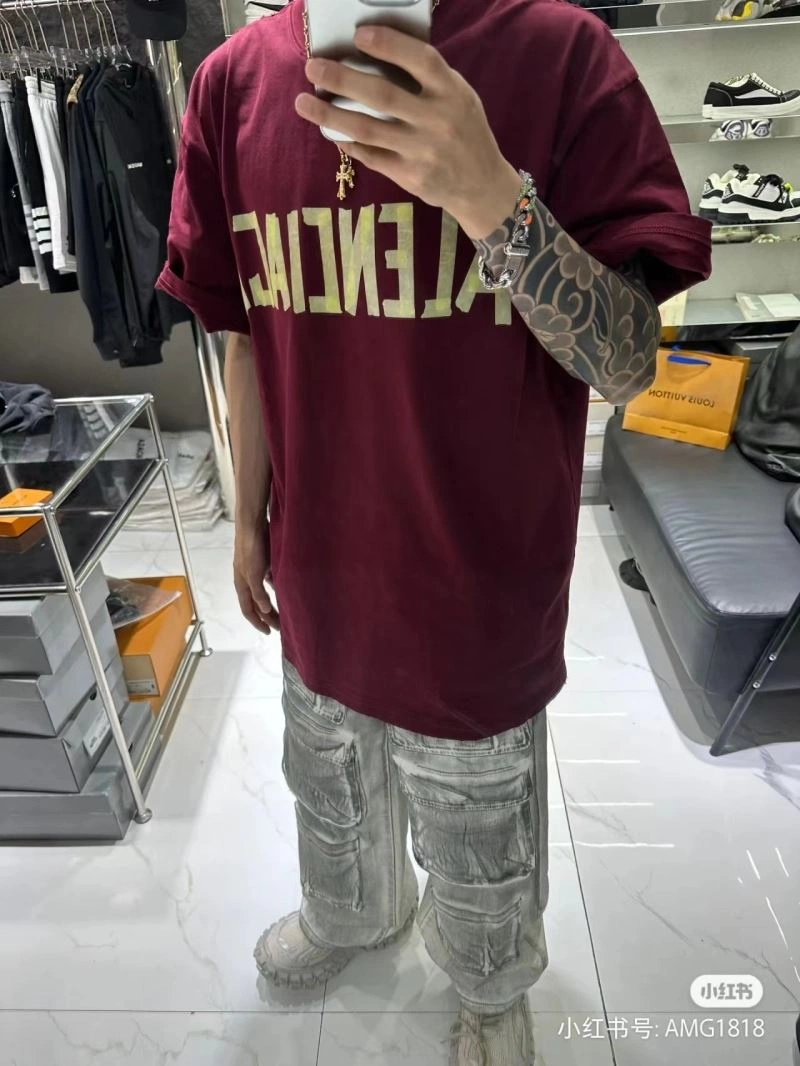Precise copy Balenciaga T-Shirts