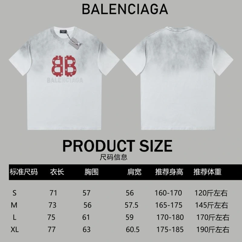 Exact replica Balenciaga T-Shirts