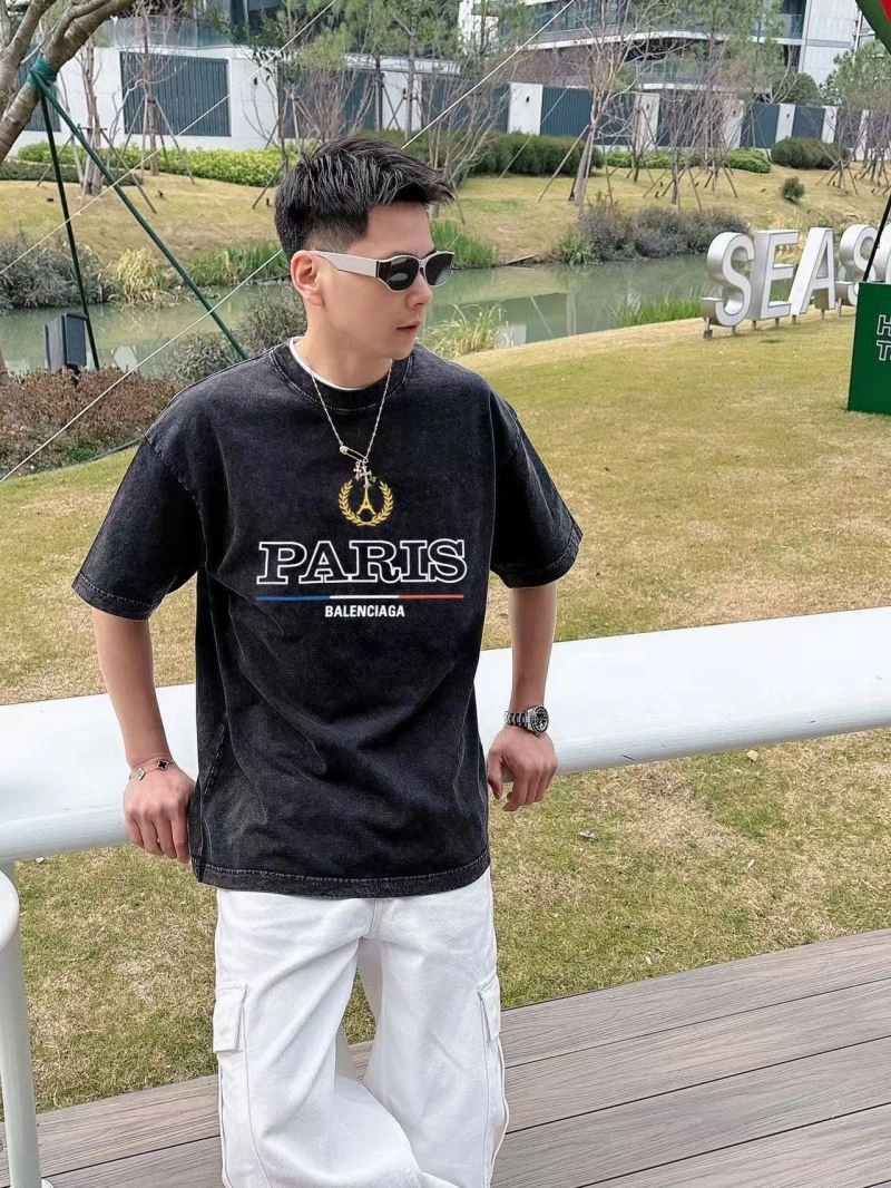 Precise copy Balenciaga T-Shirts