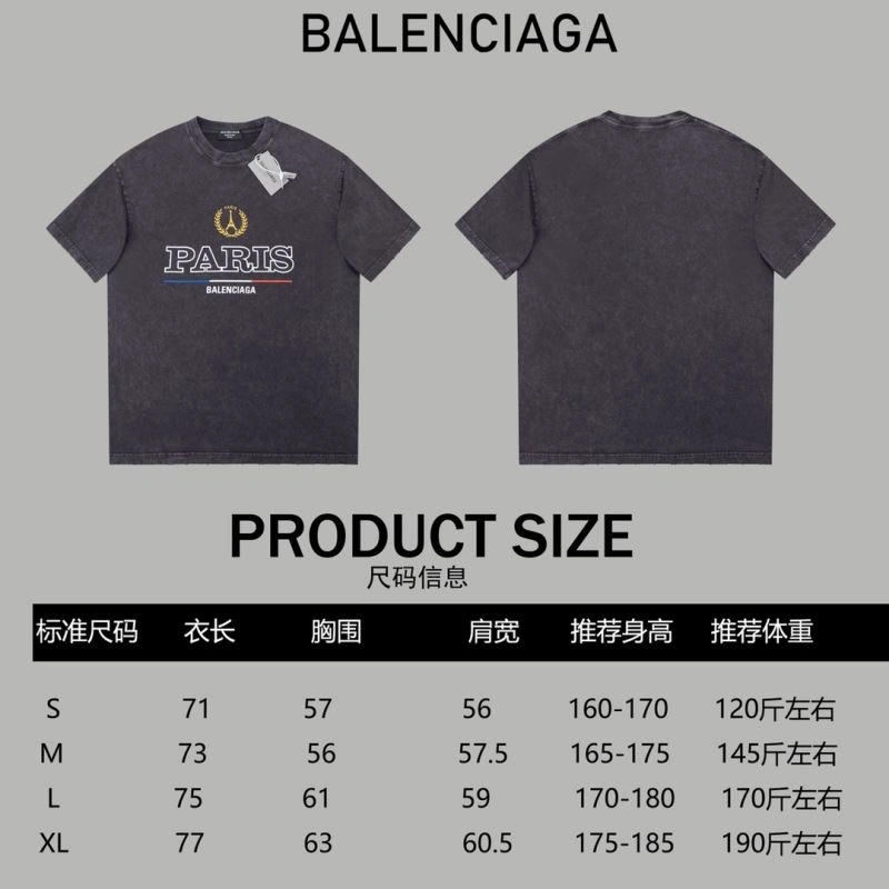 Precise copy Balenciaga T-Shirts