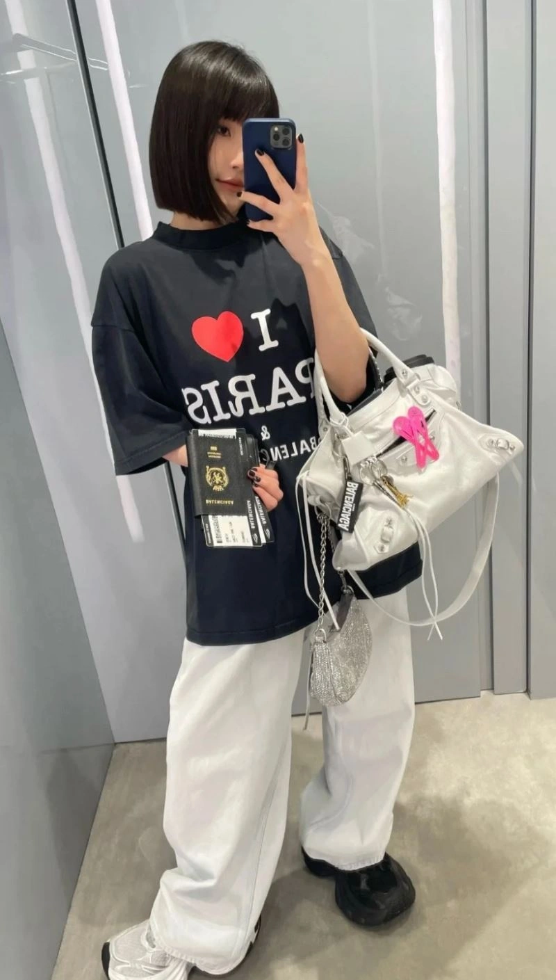 Brand-authenticated Balenciaga T-Shirts
