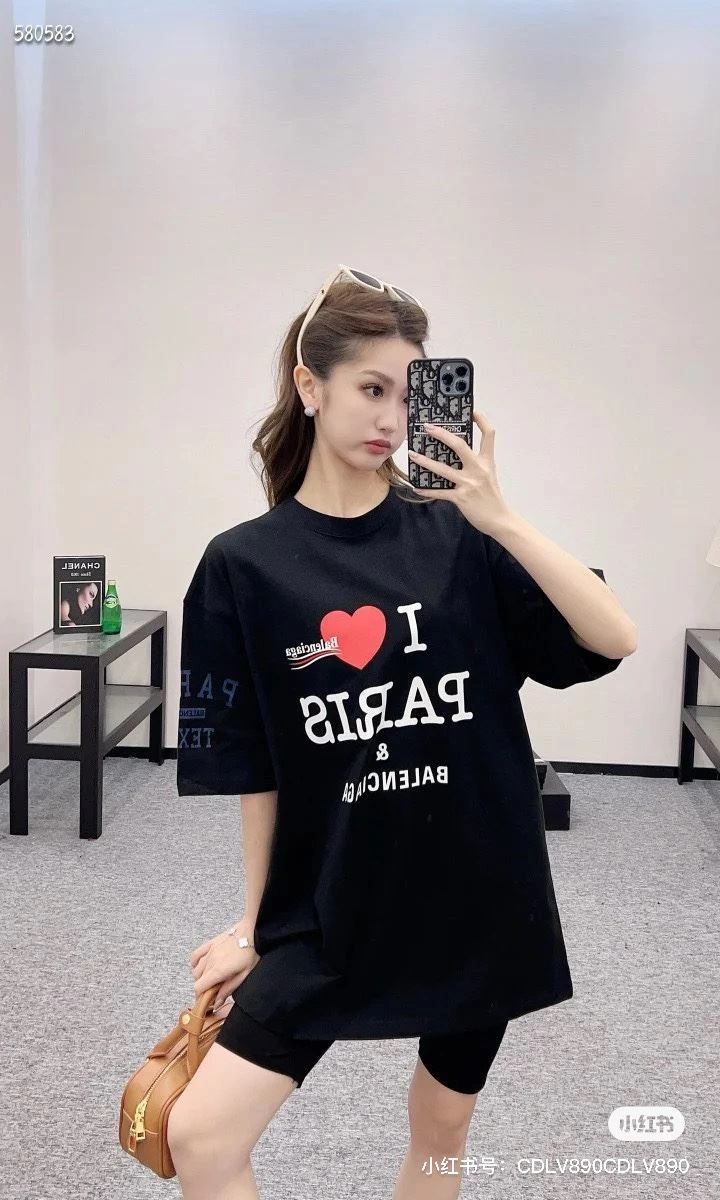Brand-authenticated Balenciaga T-Shirts