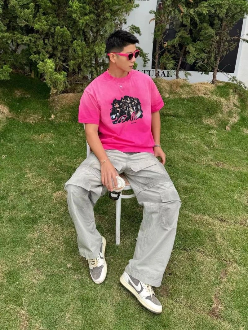 Brand-authenticated Balenciaga T-Shirts